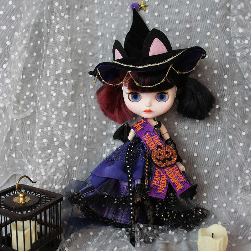 DBS ICY Blyth 1/6 Bjd Halloween Theme Set Including Hat Doll Toy Anime ...