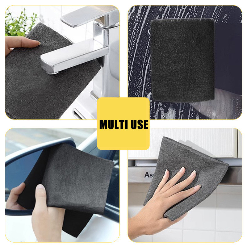 30*40cm Magic Fiber Thickened Magic Cleaning Cloth No Watermark Glass ...