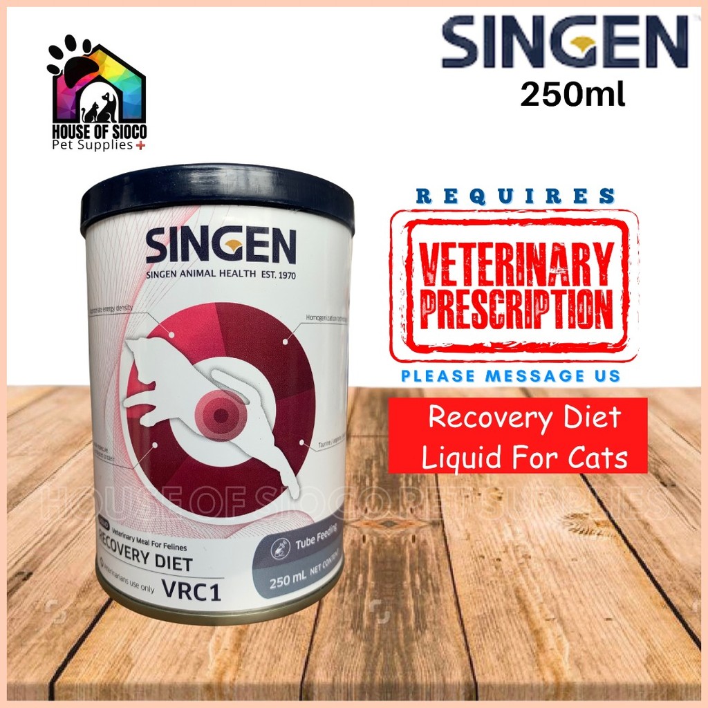 Singen Recovery Diet Liquid For Cats & Dogs 250ml (PRESCRIPTION ...