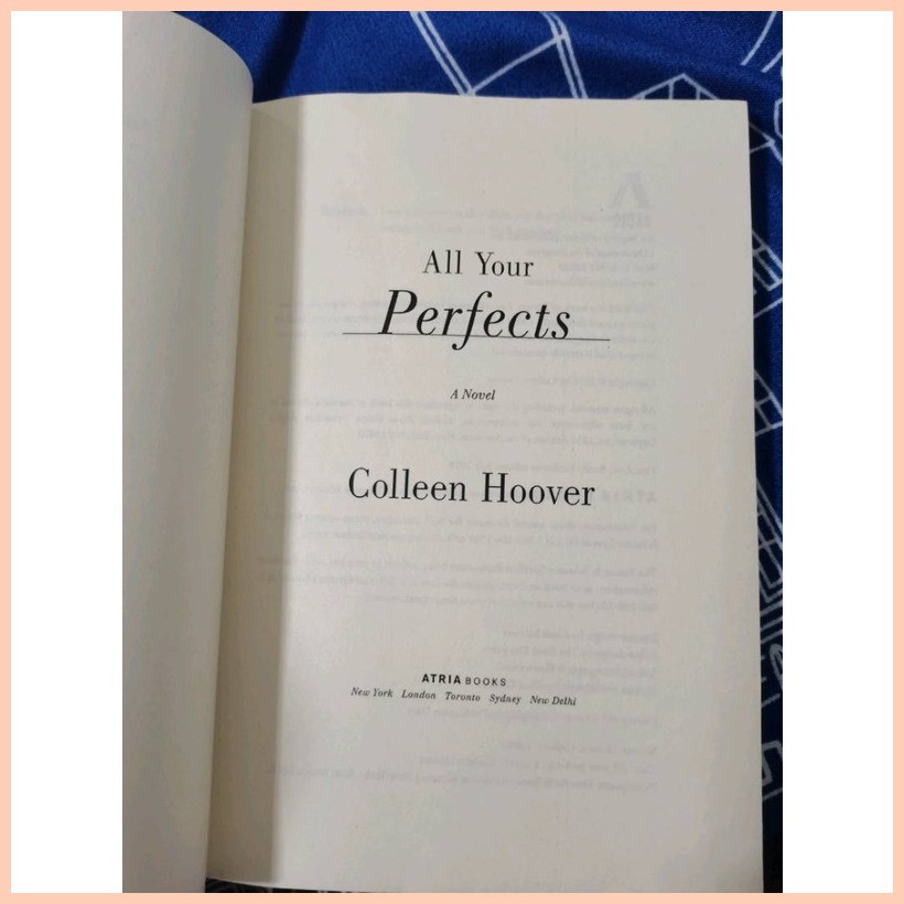 （On Hand）All Your Perfects by Colleen Hoover | Shopee Philippines