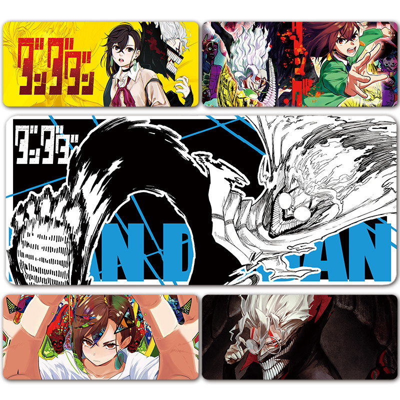 Dandadan Ayase Momo Okarun Takakura Ken Mouse pad Table Mat Gaming XXL ...