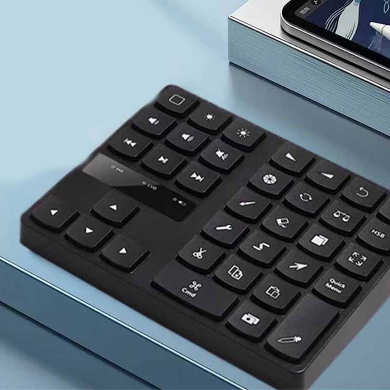 35 Rechargeable Keys Wireless Drawing Keyboard Rechargeable Keypad For ...