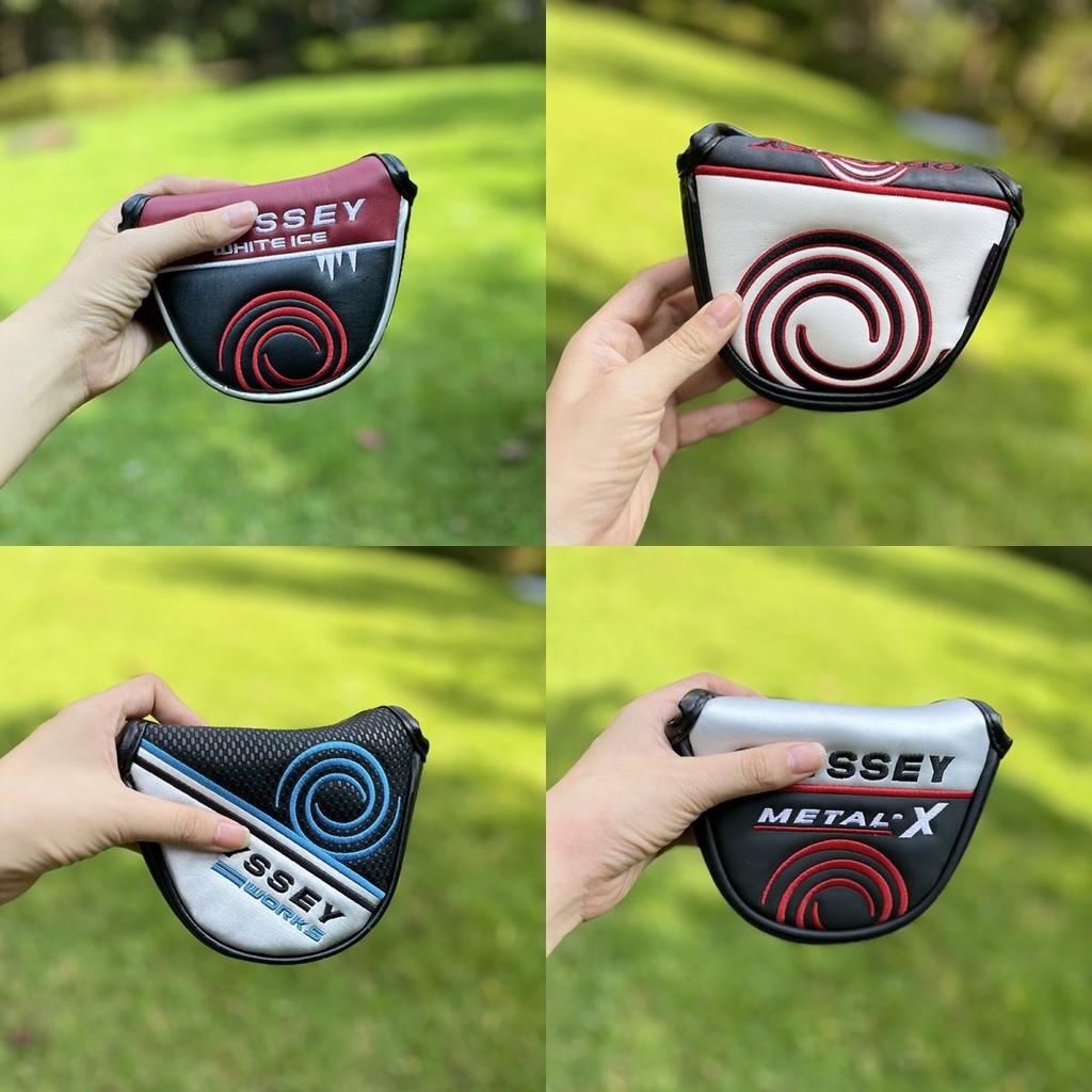 Golf Putter Cover New Red ODYSSEY Club Head Protective Cover Semi ...