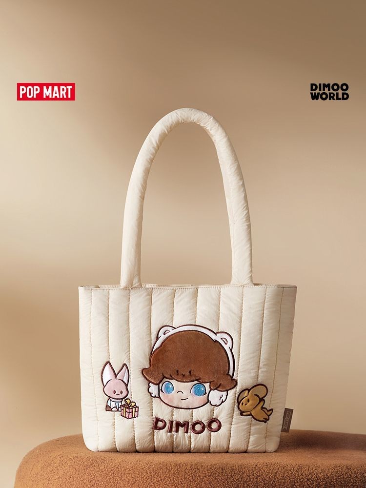 Genuine POPMART DIMOO Warm fluffy series Cloud bag shoulder bag ...