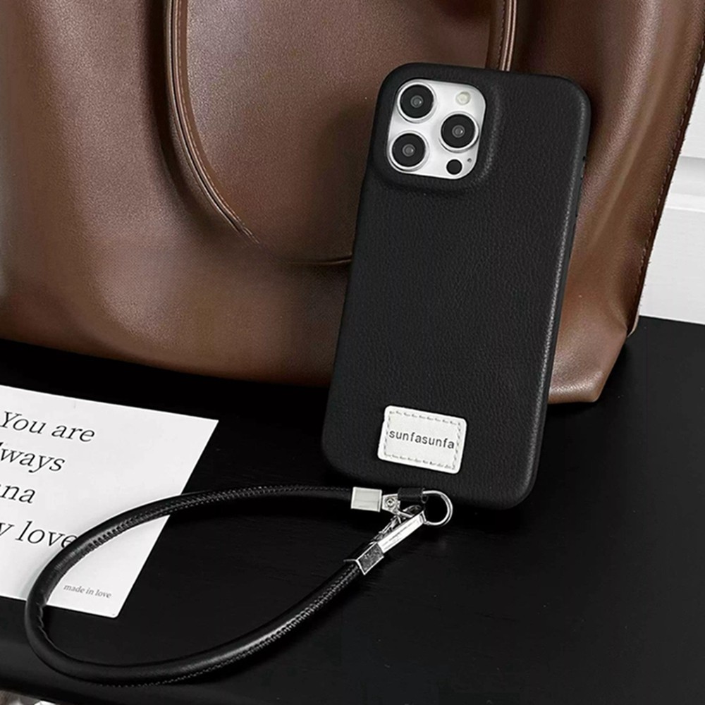 Luxury Hand Strap Leather Case for IPhone 11 13 15 12 14 16 Pro Max ...