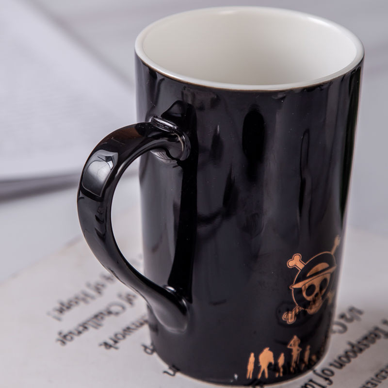 One Piece Water Cup Luffy Zoro Mug Cup Male Student Creative Trend ...