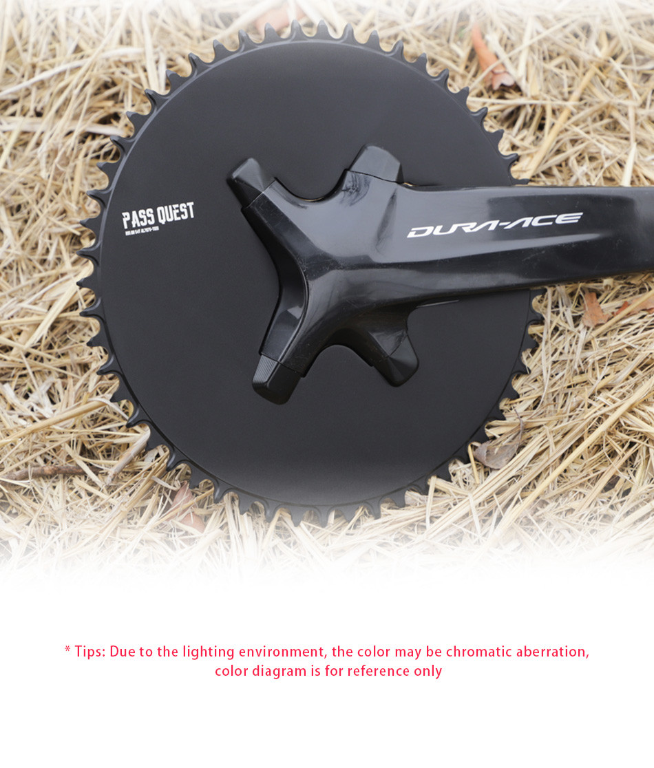 PASS QUEST Chainring for 105 R7000 Shimano Dura Ace R9100 Ultegra r8000 ...