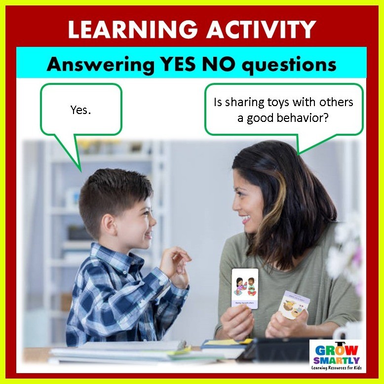 Good & Bad Behavior Flash Card for Kids Speech Therapy Activity Speech ...