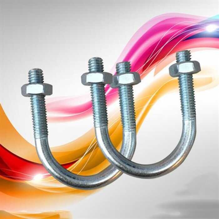 M16 series U-shaped clamp tube fixing clamp U-shaped bolt U-shaped bolt ...