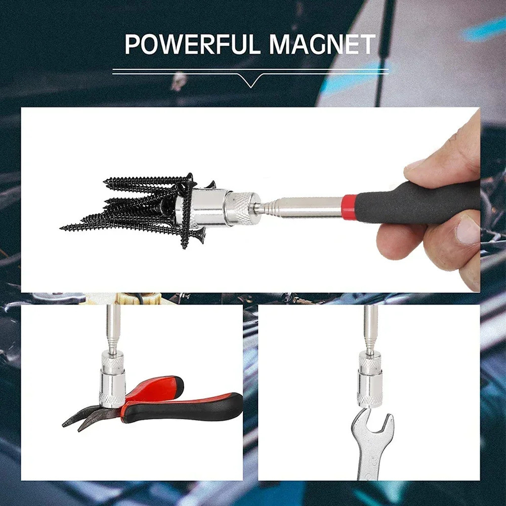 Telescopic Magnetic Pen Portable Metalworking Handy Tool Magnet ...