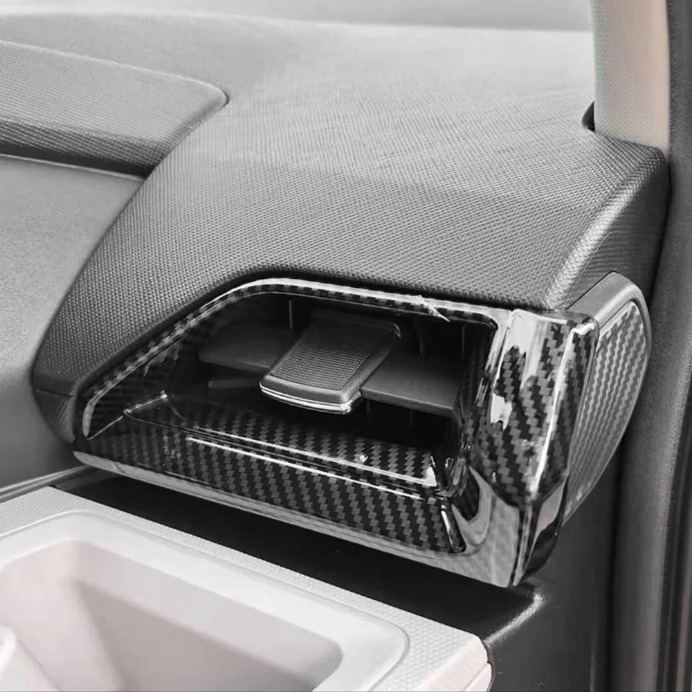 Simulated Carbon Fiber Car Front Air Vent Cover Trim Sticker for 2022 ...