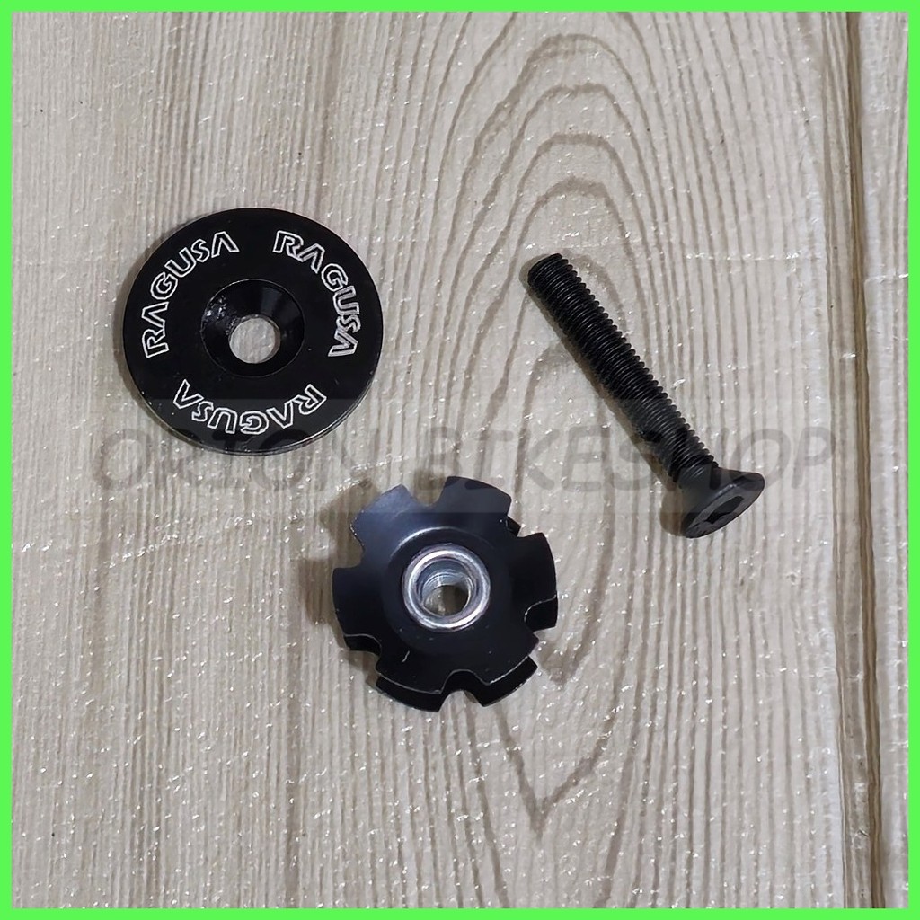 ⚔ ⍣ Ragusa Starnut Conix Flower Nut Star Nut Core MTB Metal Topcap Bike ...