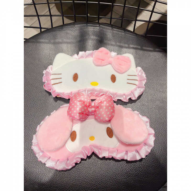 Cute Hello Kitty Hello Kitty Adjustable Melody Pink Shading Eye Mask ...