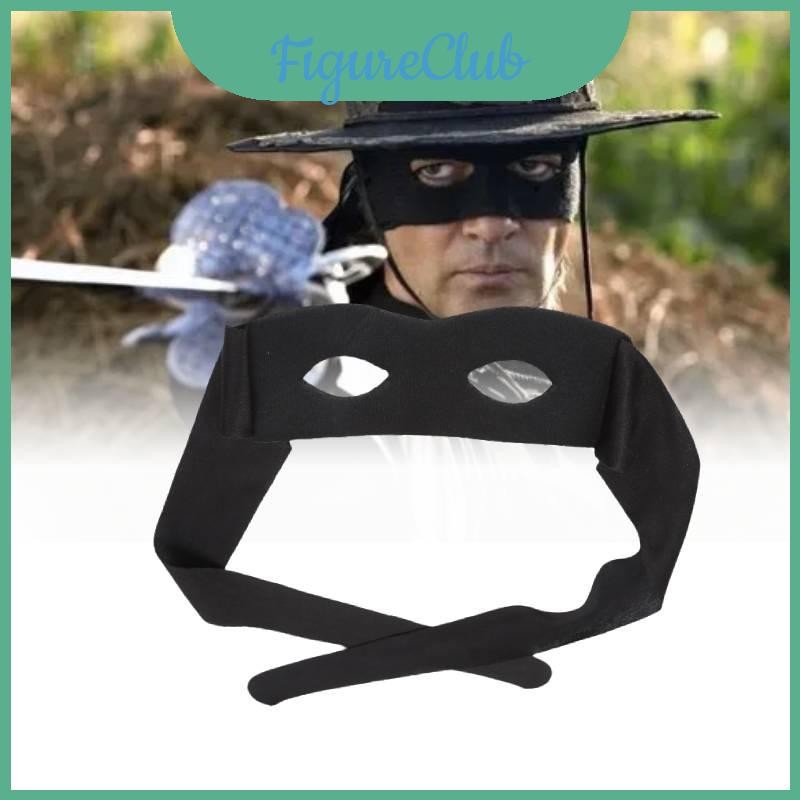 Zorro Eye Premium Mask For Spooky Halloween Costumes Soft Fabric Design ...