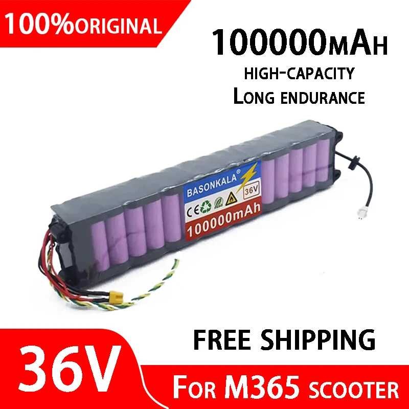 10S3p C 36V 100Ah M356 Electric Scooter Battery Pack M365 Battery 18650 ...