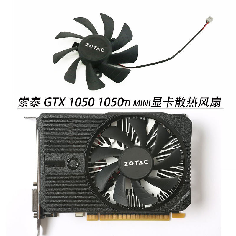 Zotac/zotac GTX 1050 1050ti mini Graphics Card Cooling Fan Brand New 2 ...