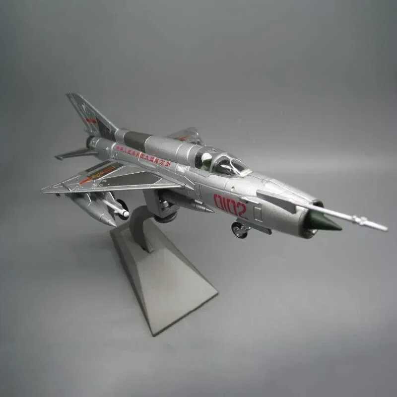Diecast 1/72 Scale Soviet Union Russia Mig21 Mig-21 Tsina Ver J 7 ...