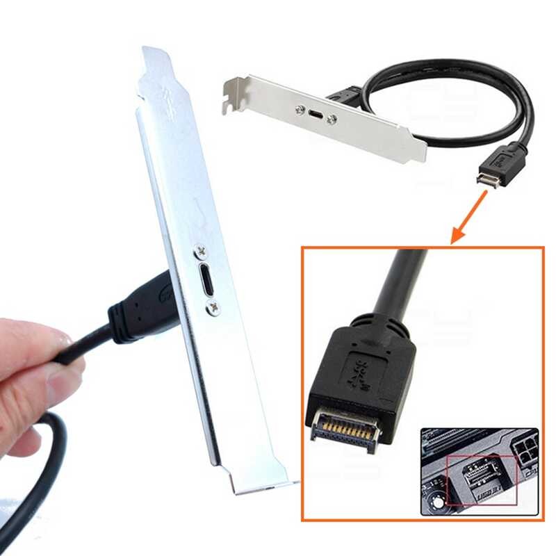 3.1 USB Front Panel Header Type E Upang Usb-C Type C Female Motherboard ...