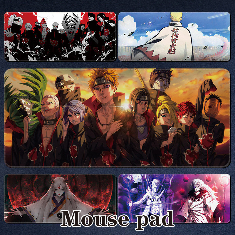 Naruto Mouse Pad Naruto Anime Game Two-Dimensional Creative Desk Pad ...