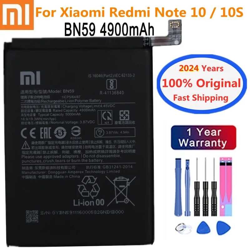 2024 Years New 100% Original High Quality Battery Bn59 For Xiaomi Redmi ...