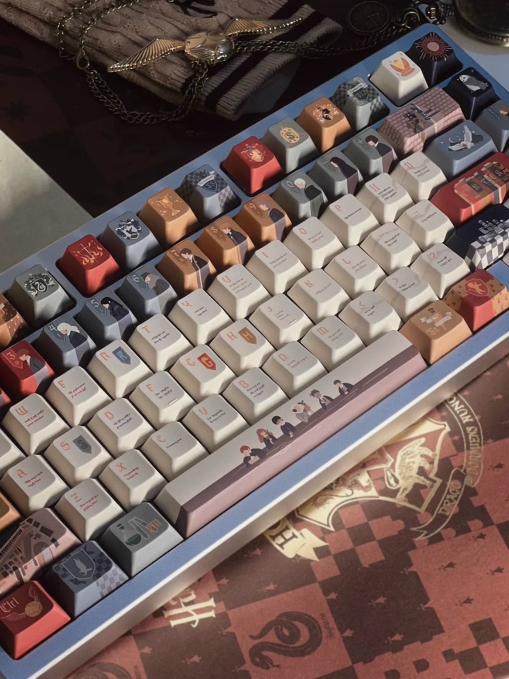 Hedwig's Letter Keycap Cherry/MOA Profile 140 Keys PBT Five-sided Dye ...