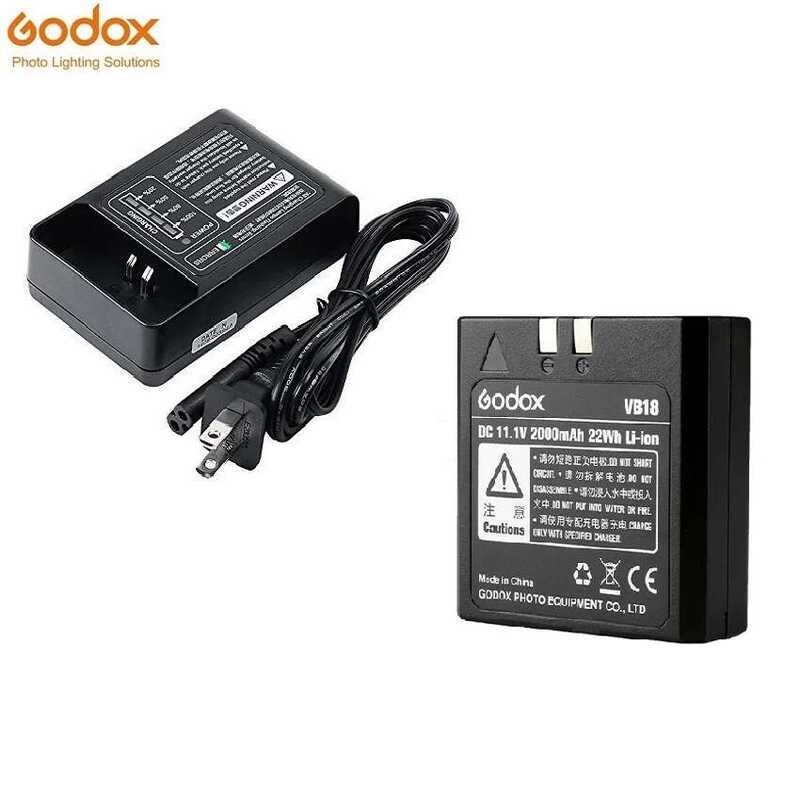 Lithium-Ion Godox Battery Pack with Battery Charger for V850 V850II ...