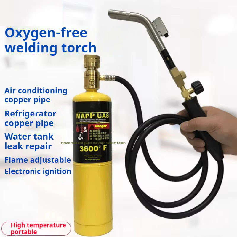 WELLUP MAPP Gas Turbo Torch Soldering Propane Welding Nozzles Brazing ...
