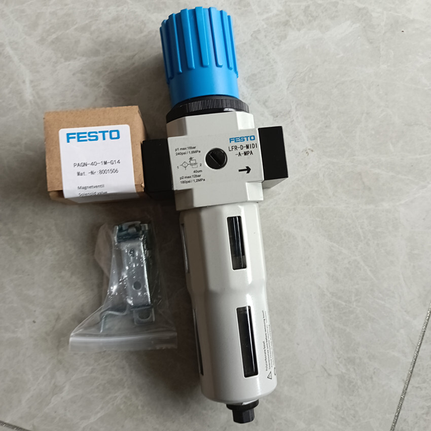 Orihinal na FESTO filter pressure reducing valve LFR-1/4-D-MIDI 3/8-D ...