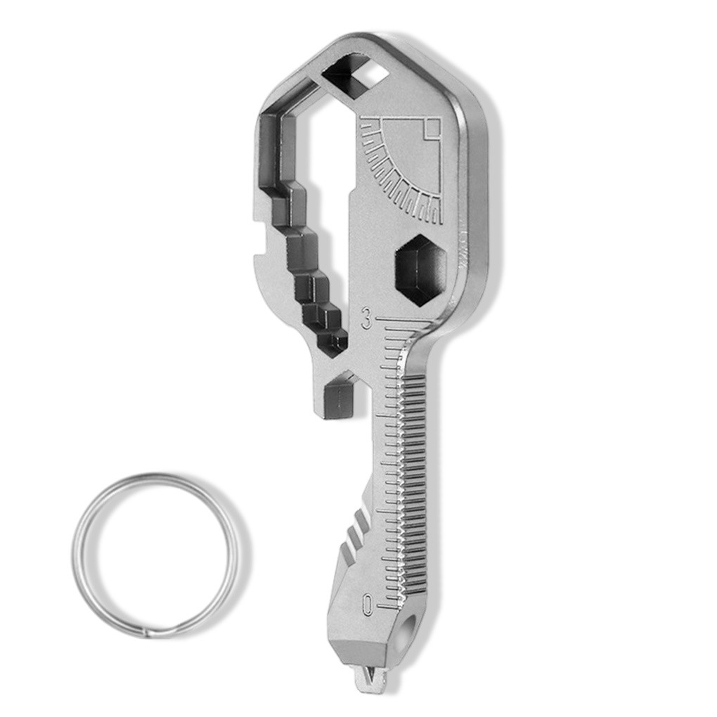 24 In 1 Multi Functional Pendant Wrench Keys Portable Bottle Opener ...