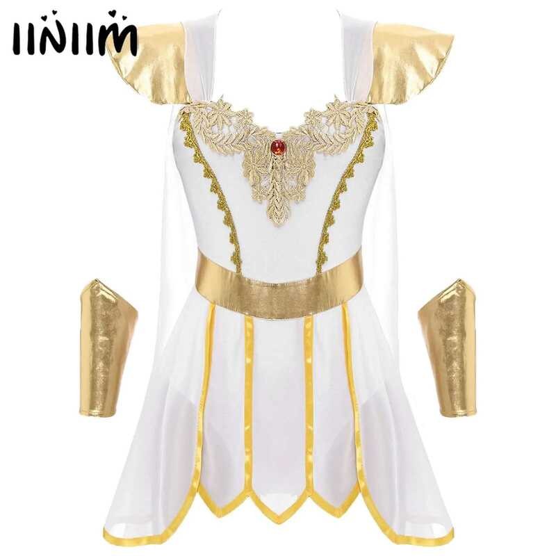 Kababaihan Halloween Ancient Greek Mythology Toga Athena Roman Cosplay ...