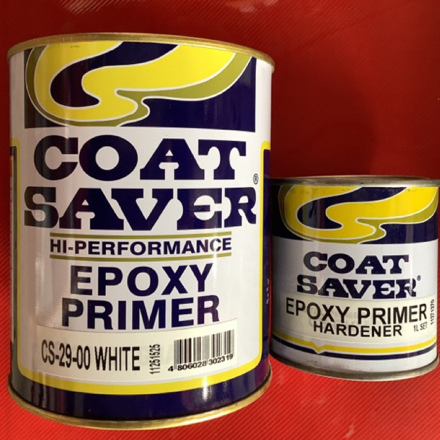 coat saver epoxy primer gray cs 29-61 1L epoxy primer white with ...