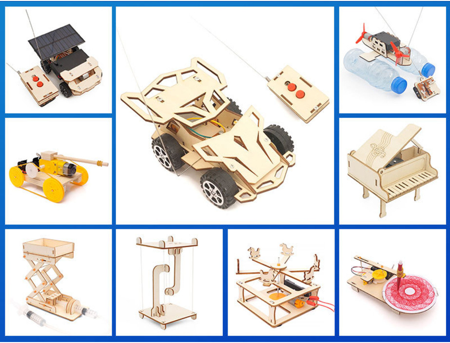 School ★ Primary Students Technology Production DIY Physics Experiment ...