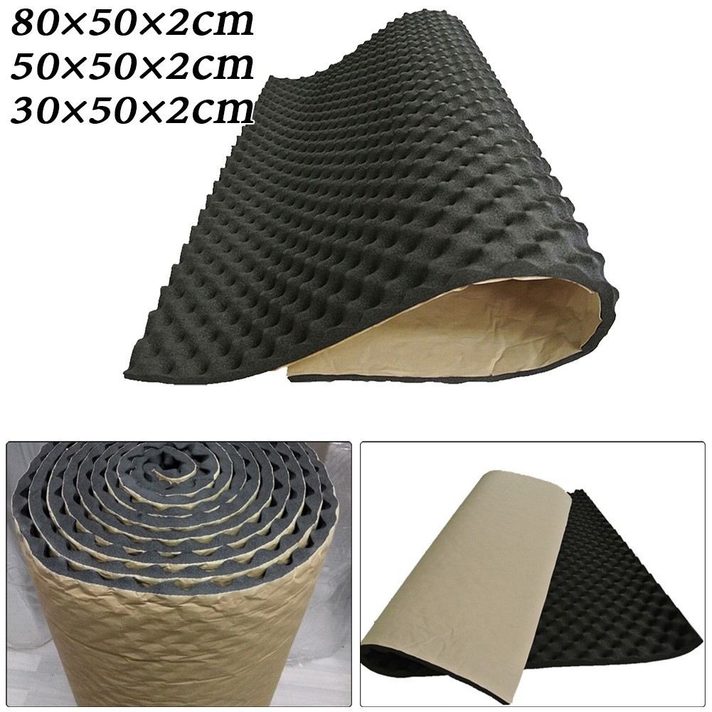 JTFY 2cm Car Sound Deadener Noise Insulation Acoustic Dampening Foam ...