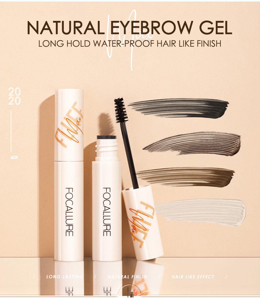 Focallure Waterproof Eyebrow Gel Brush Microblading Long-wear Sculpt ...