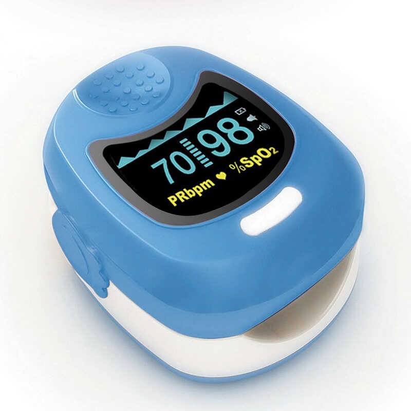 Cms50qb OLED Fingertip Pulse Oximeter Mga Ong Pediatric Blood Oxygen Spo2 Heart Rate Monitor ...