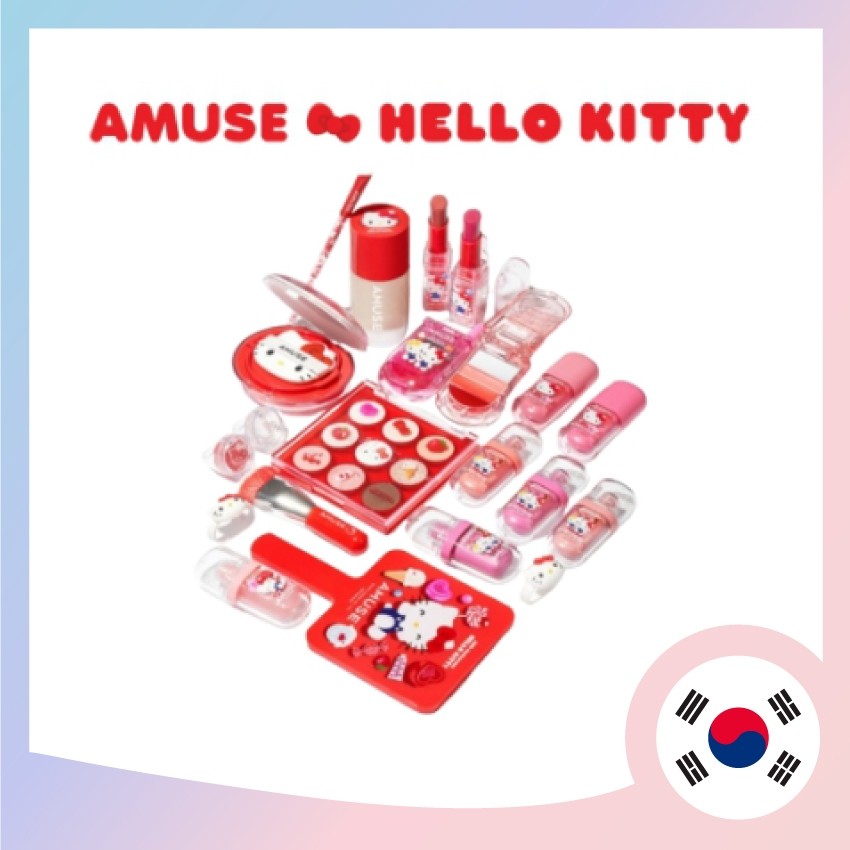 [Hello Kitty] Amuse x Hello Kitty Joint Eyeshadow Palette, Lip Gloss ...