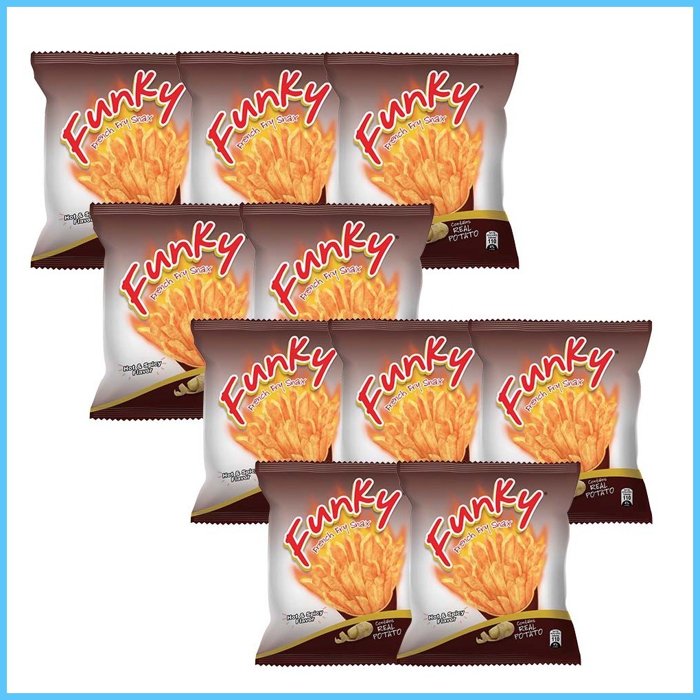 ۞ § Funky Hot & Spicy Snack 23g (Set Of 10) | Shopee Philippines