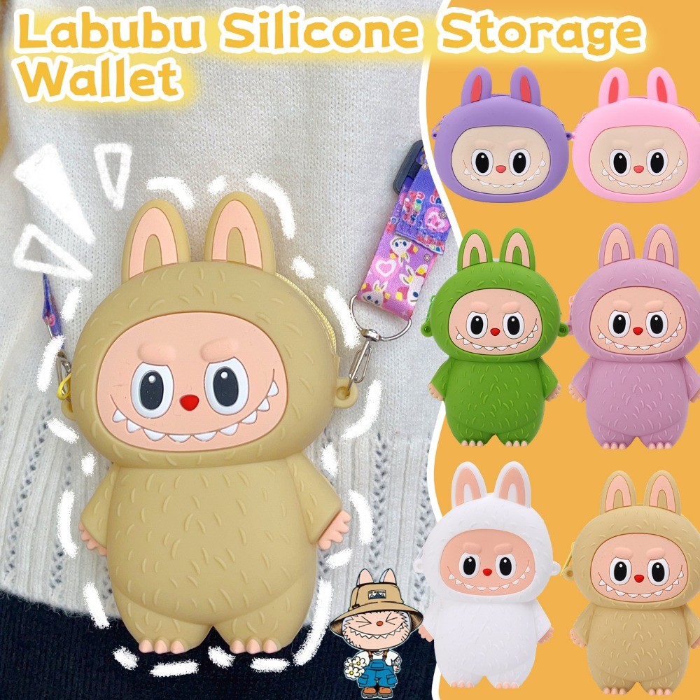 For Kids Present - Labubu Doll Storage Bags - Kawaii Children Outing ...