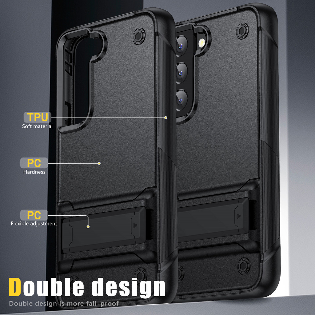 Shockproof PC Hard Phone Case Compatible For Samsung Galaxy S21 S22 S23 ...