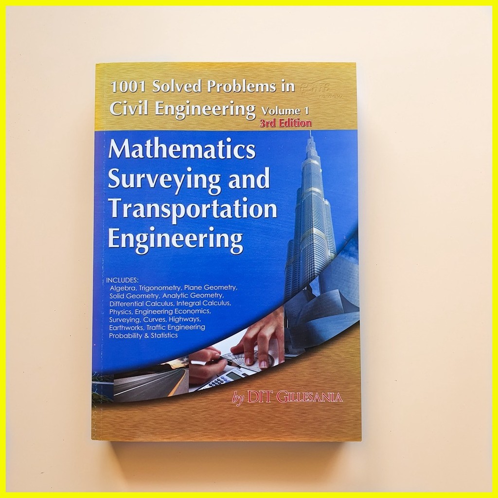 ∏ 1001 Solved Problems in Civil Engineering Vol 1, 3rd Ed - Civil Engineering Review by DITG, G ...