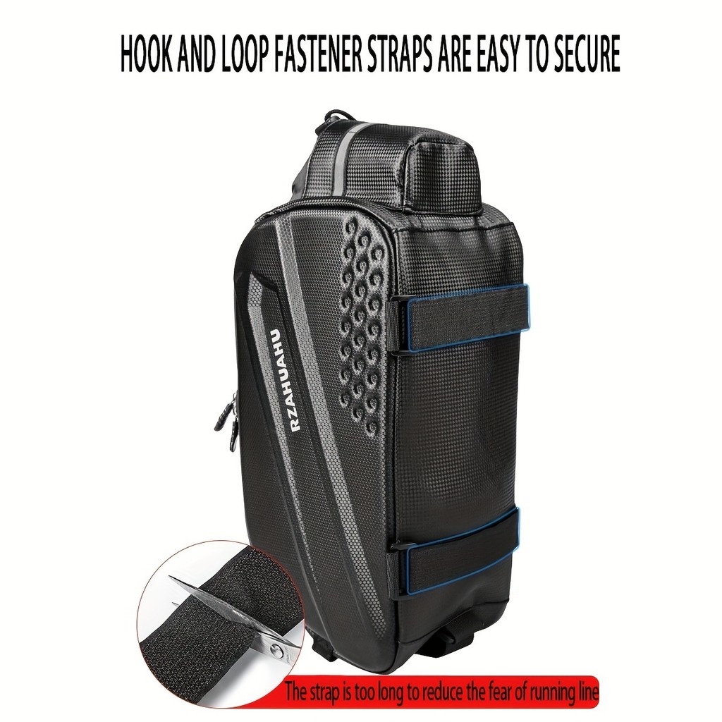 Mountain Bike Rear Rack Bag, Hard Shell Bicycle Rack Bag, Storage Rear ...