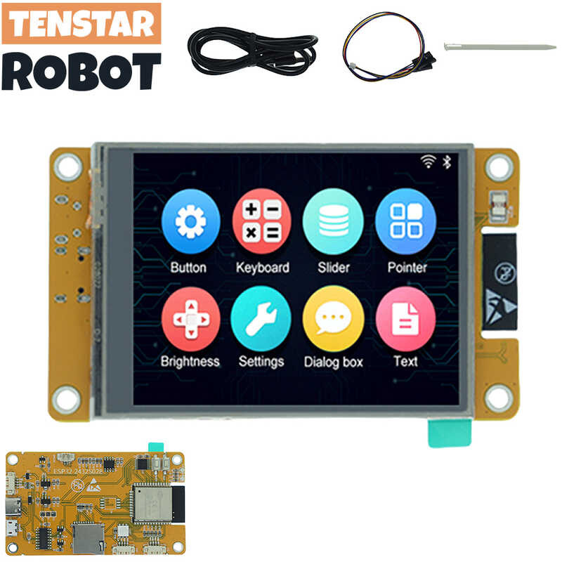 ROBOT TAR Esp32 GL Wifi&Bluetooth Development Board 2.8 Inch 240*320 ...