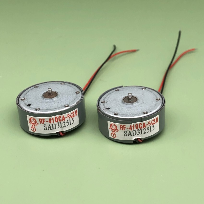 New RF-410CA Micro Motor DC 2V Ultra Thin Movement Energy saving Solar ...
