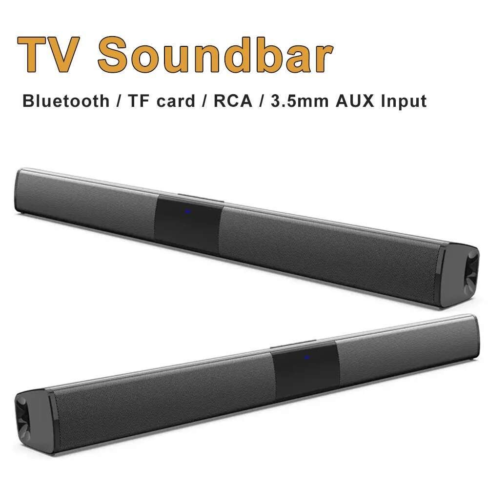Powerful TV Soundbar Wired and Wireless Bluetooth Speaker Stereo Home ...