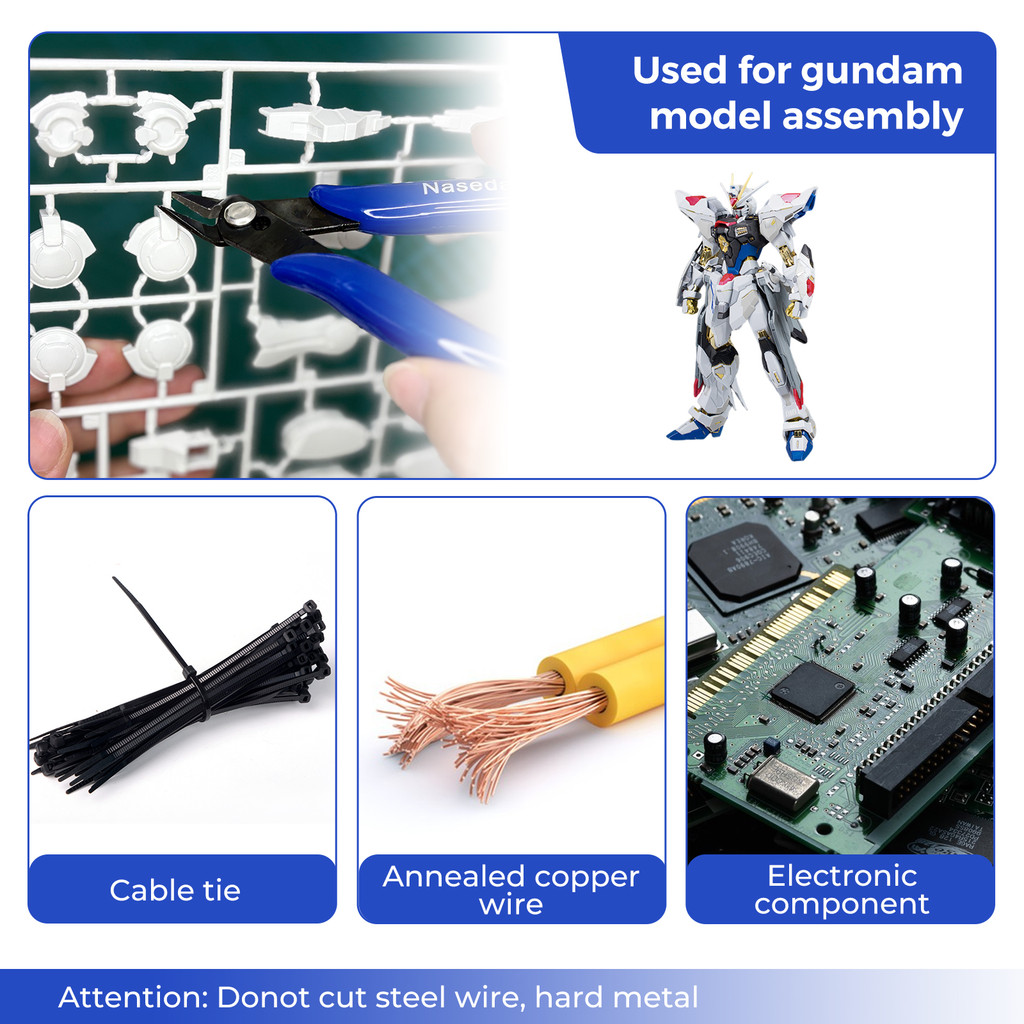 2pcs Nasedal Dual-Blade Pliers Gundam Model Making Tool Cutting Craft ...