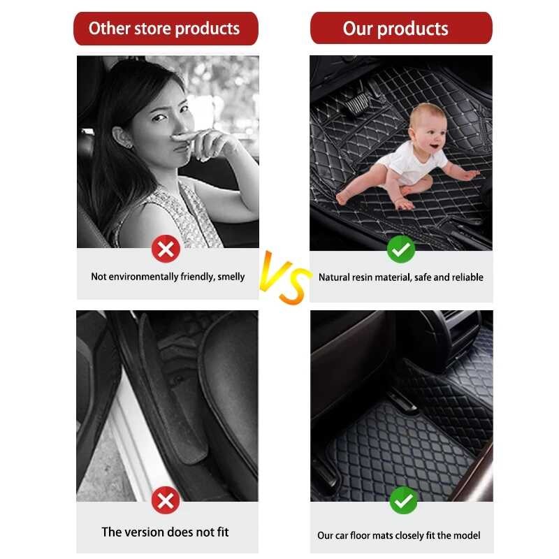 ஐ Or Mats For Chevrolet Holden Spark M400 2016~2019 Non-Slip Anti-Dirt ...