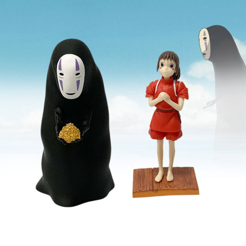Captivating Away Spirited No-face Doll 12-14cm Pvc With Packaging ...