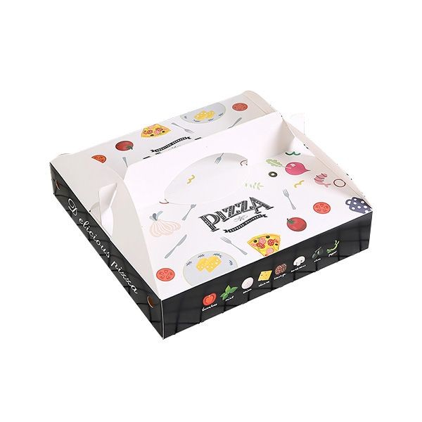 Customized 6/7 Inch/8/9/inch Pizza Box Cartoon Waffle Box Pizza ...