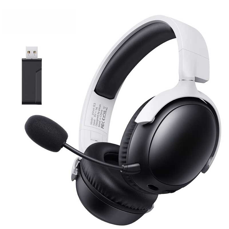 2.4Ghz Wireless Gaming Headset Low Latency 53Mm 3D Spatial Audio ENC ...