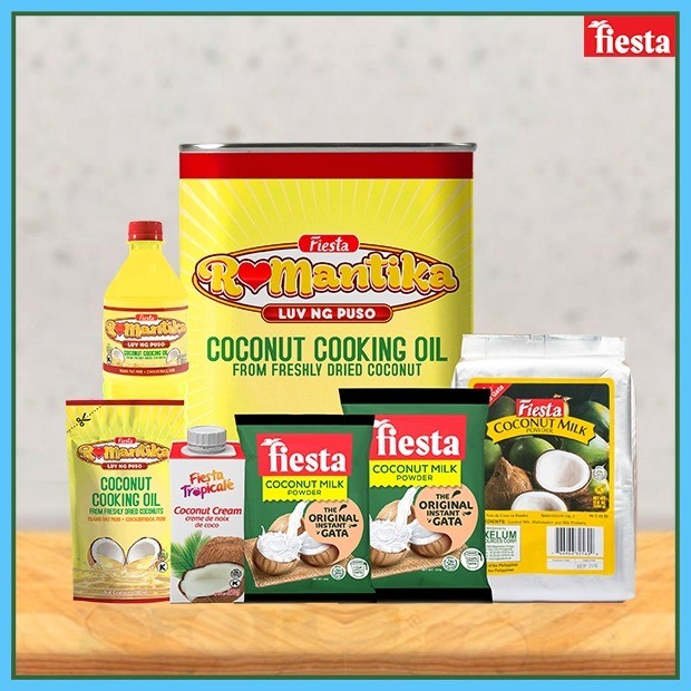 ♂ Fiesta Romantika Coconut Cooking Oil 1 Liter | Cooking Oil | Mantika ...